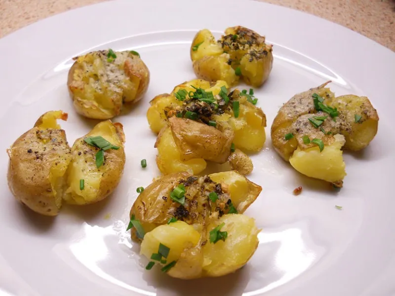 Traiškytos bulvytės | Bulvių košė