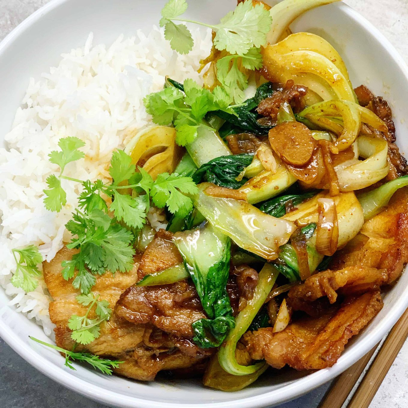 Kiauliena kinietiškai - Hui Guo Rou | Bulvių košė