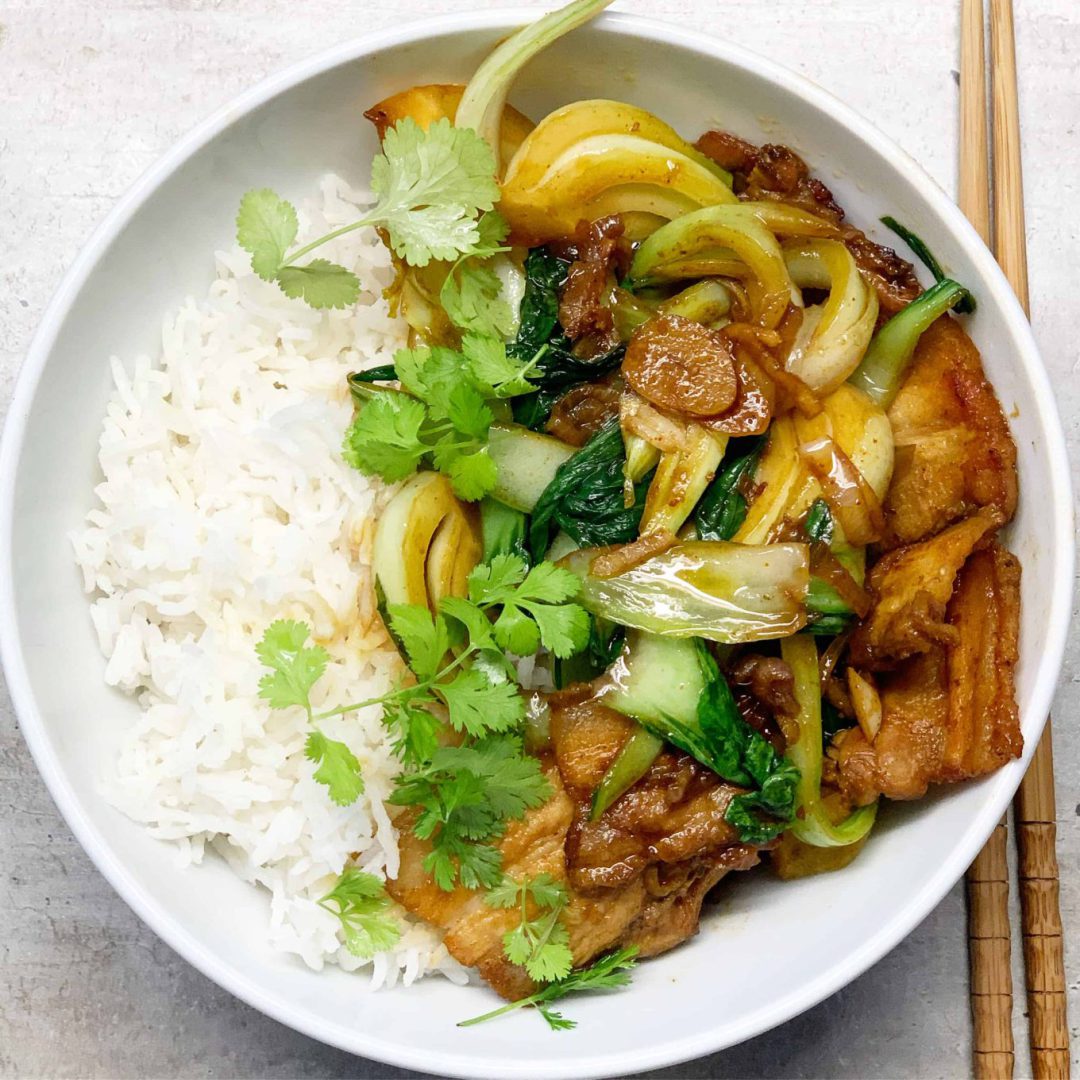 Kiauliena kinietiškai - Hui Guo Rou | Bulvių košė