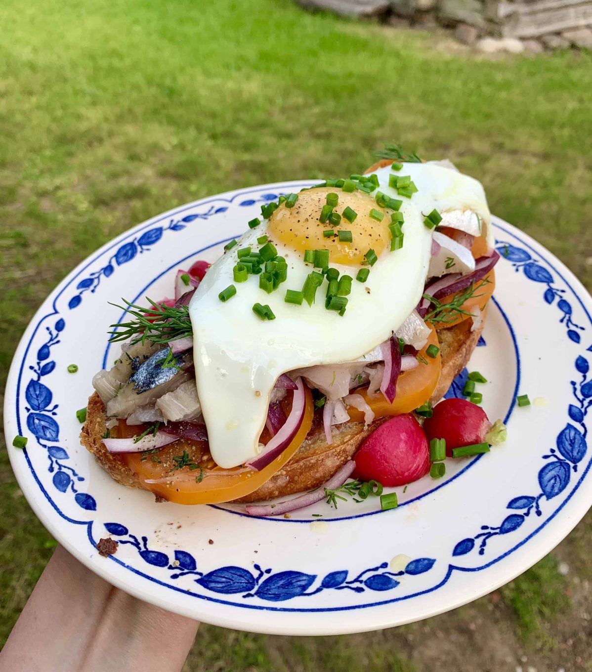 Sūdyta skumbrė. Sumuštinis su skumbre ir kiaušiniu. | Bulvių košė