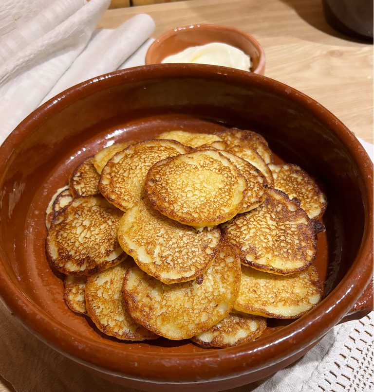 Bulviniai blynai su virtomis bulvėmis | Bulvių košė