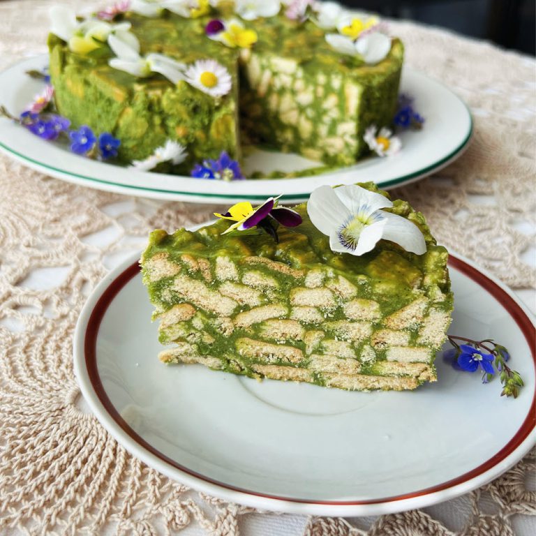 Tinginys su matcha | Bulvių košė